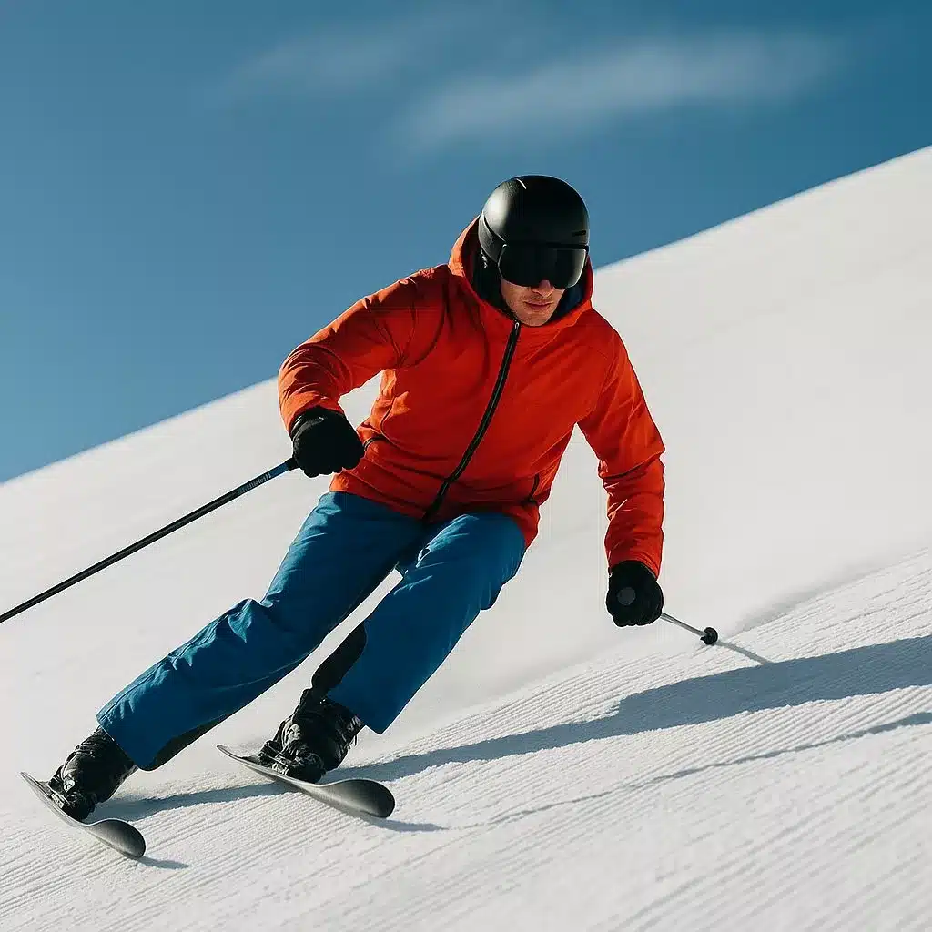 Carving skiing : glisse moderne sur carres affûtées - AlpAddict